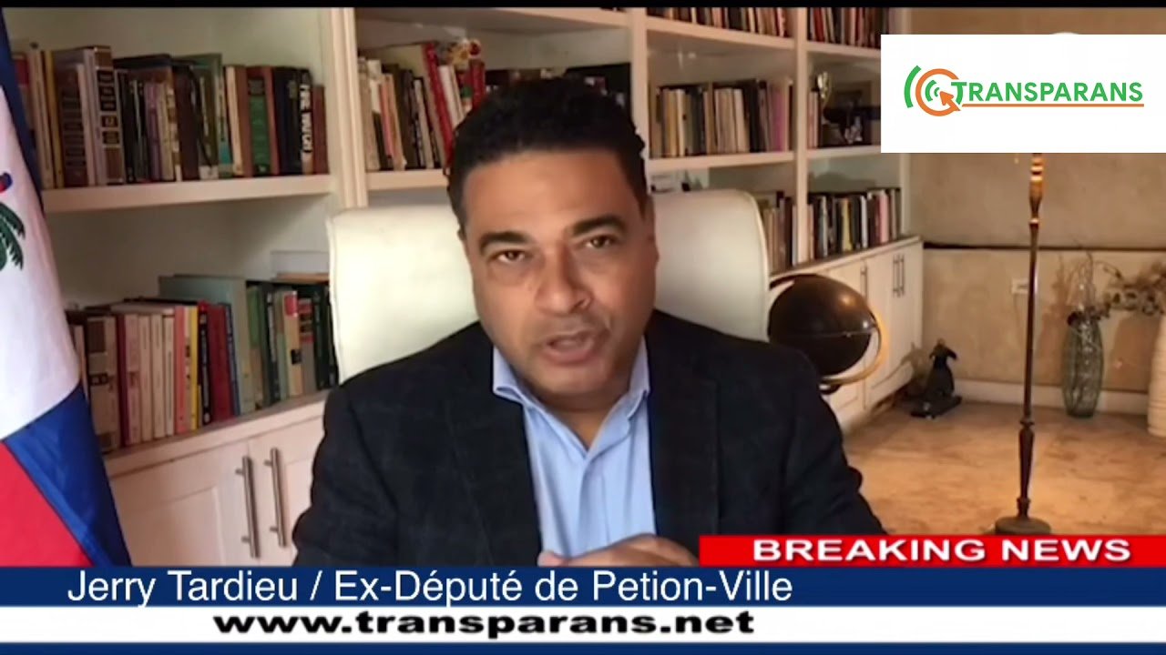 Jerry Tardieu : Jovenel Moïse ap jwe pou l pase plis tan sou pouvwa ...